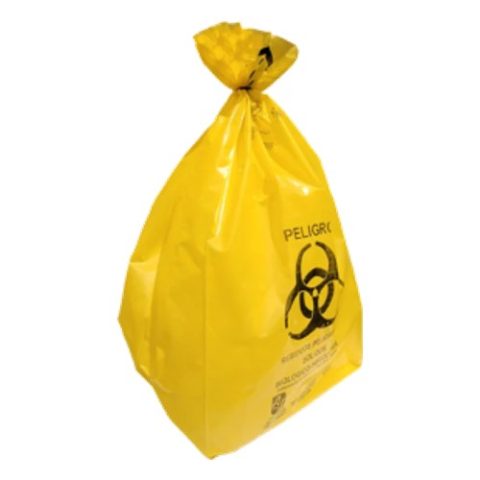 Bolsa para RPBI Amarilla RPBI LAM-60-200 - Grupo Alvi - Somos Fabricantes