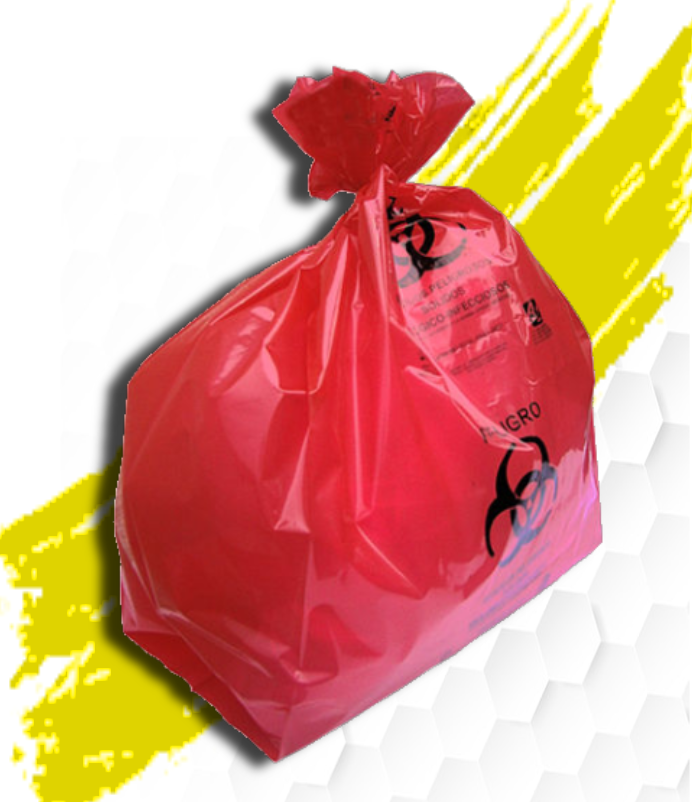 Bolsa Roja y Amarilla para RPBI - Grupo Alvi - Somos Fabricantes